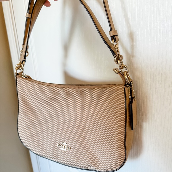 Coach | Bags | Coach Checkered Crossbody Purse | Poshmark